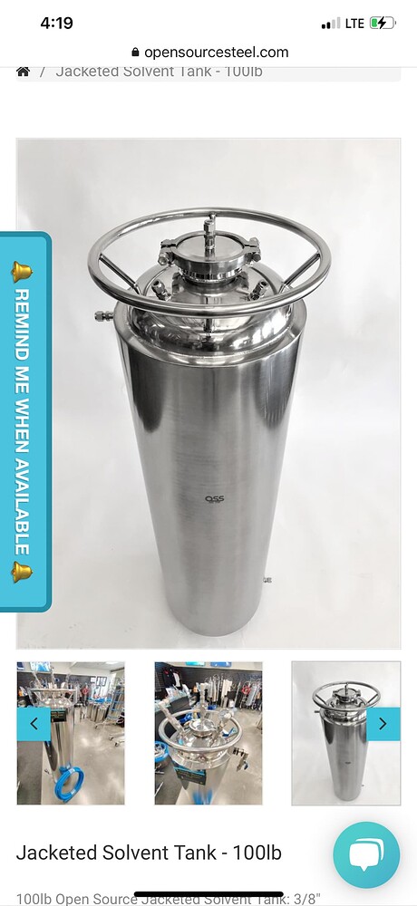 Solvent tank questions - Extraction - Future4200