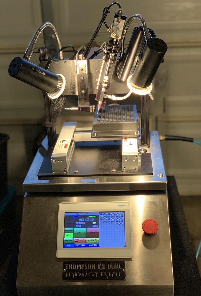 Thompson Duke ACF1 Automated Filler and capping system available ...