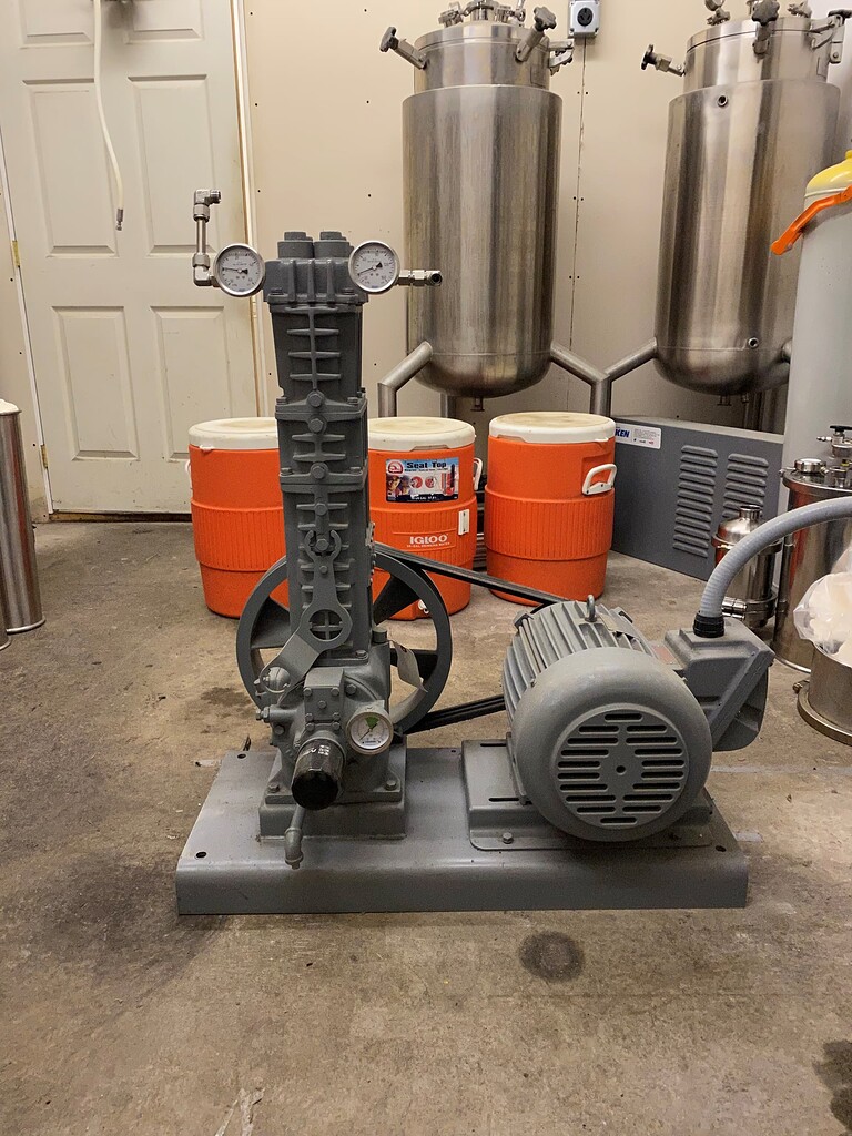 For sale: Corken T291 and 100L jacketed Pinnacle Stainless vessels ...