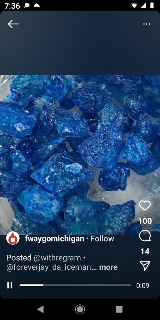 Blue THC Crystals? - Extraction - Future4200