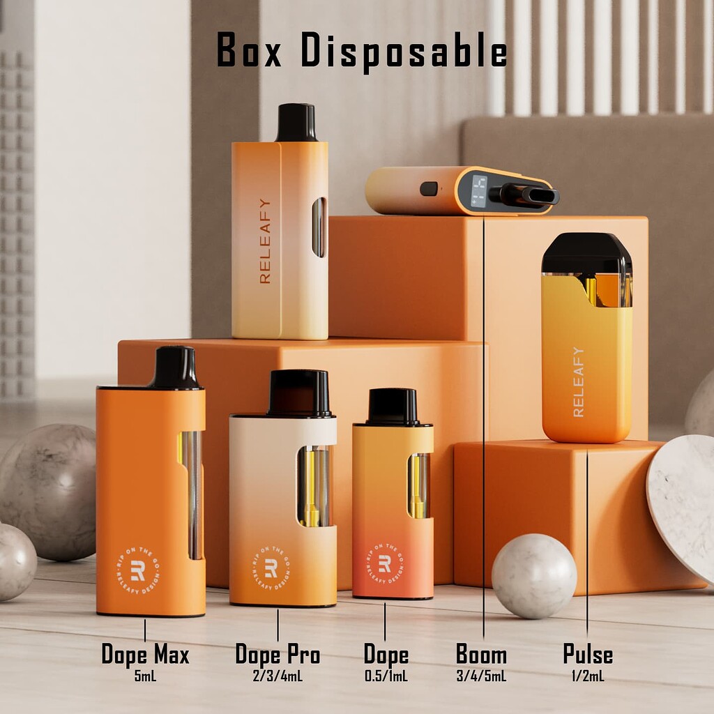 Box Disposable Vape Series-From 0.5ml to 5ml - Vape Carts - Future4200