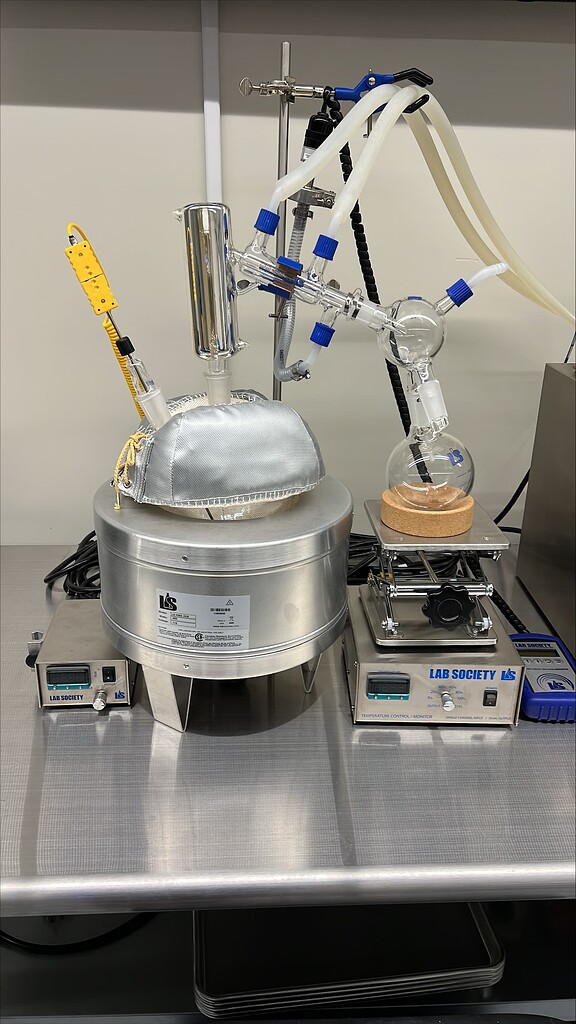 Lab Society LS-HMS-2SB Short Path Distillation Setup- BRAND NEW - Equipment For Sale - Future4200
