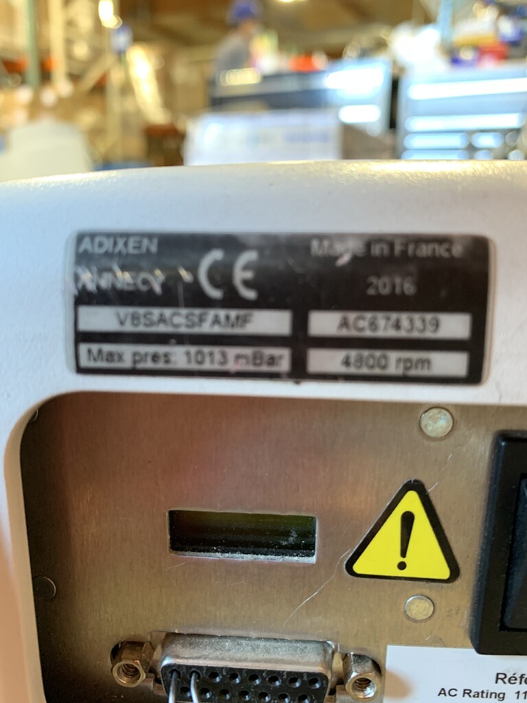 ADIXEN ACP40 Dry Vac Roots Pump-76 Hours (almost new). $3600 Firm. Free ...