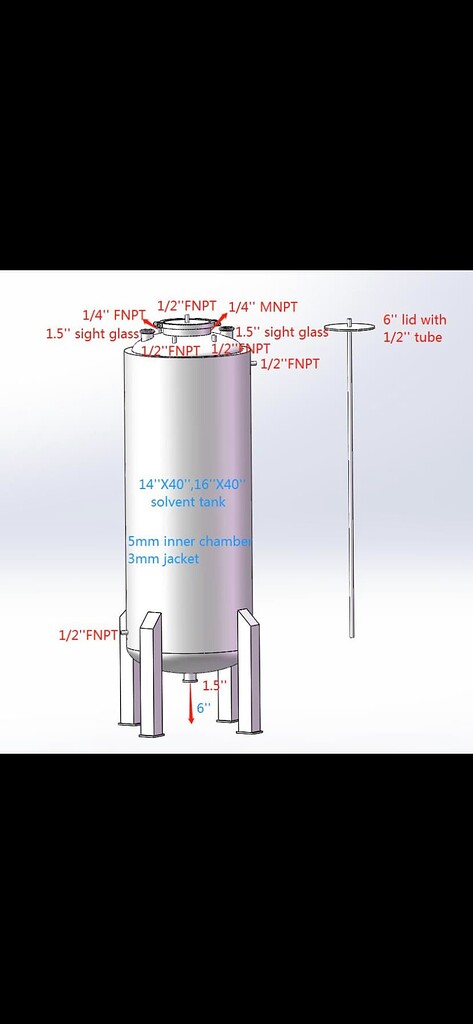 Chilling jacketed solvent tank w/o chiller - Help Support and Requests ...