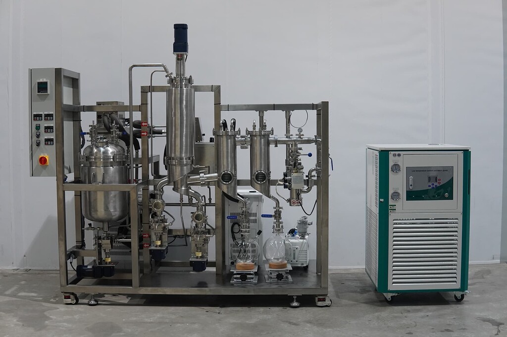 Turnkey 6” wiped film distillation system in Los Angeles! - Equipment ...