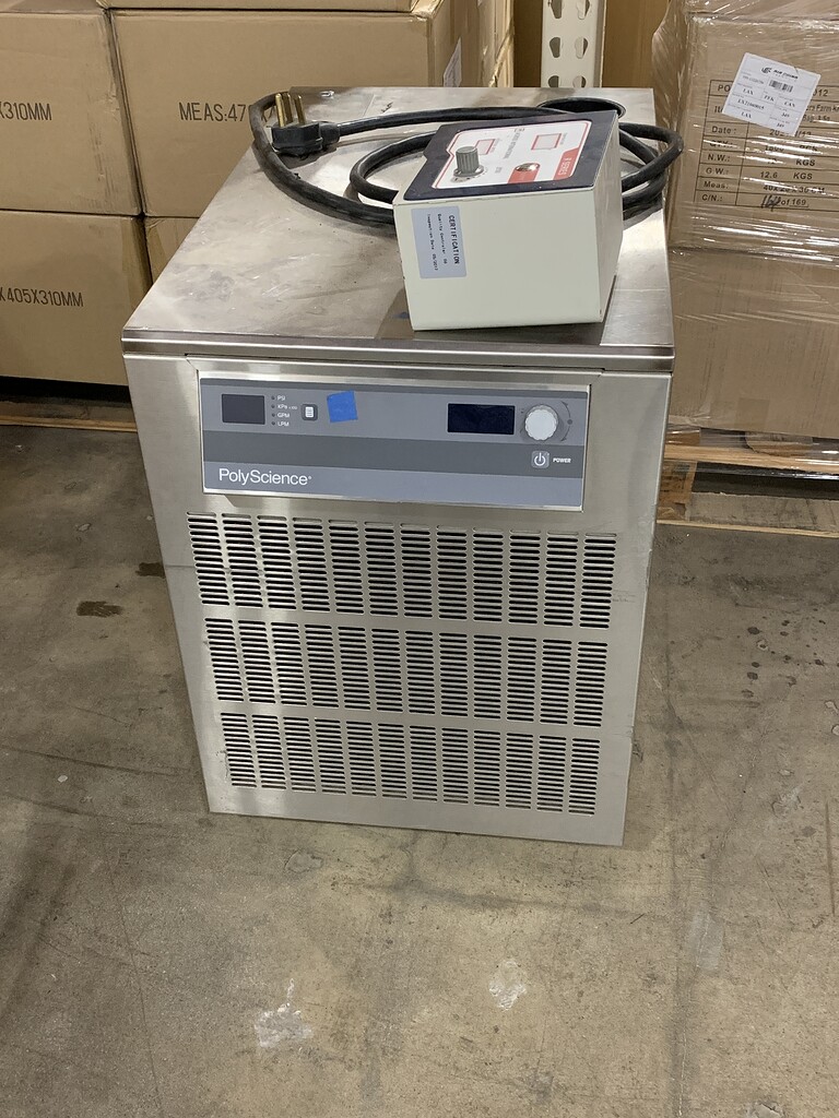 Polyscience 6800 Series Chiller-working SOLD - For Sale - Future4200