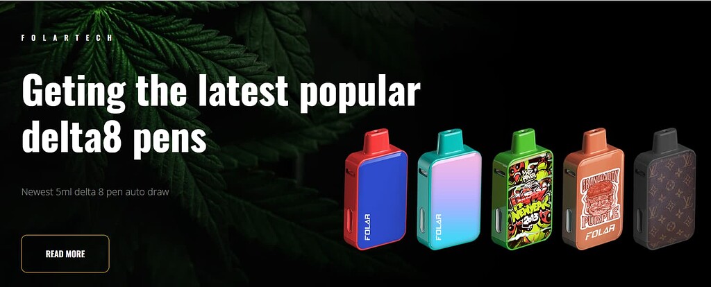 Anybody tried the 5ml disposable pen - Cart Peddler - Future4200