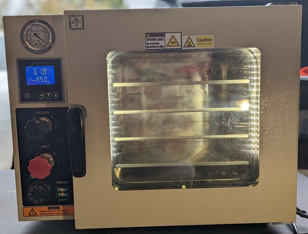 Across International AccuTemp-09S Vacuum Drying Oven .9cf 5 sided 110V ...