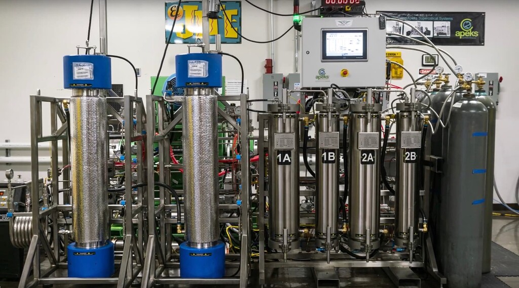 3 Apeks Force 5000 20X20L Supercritical CO2 Extractors With External ...