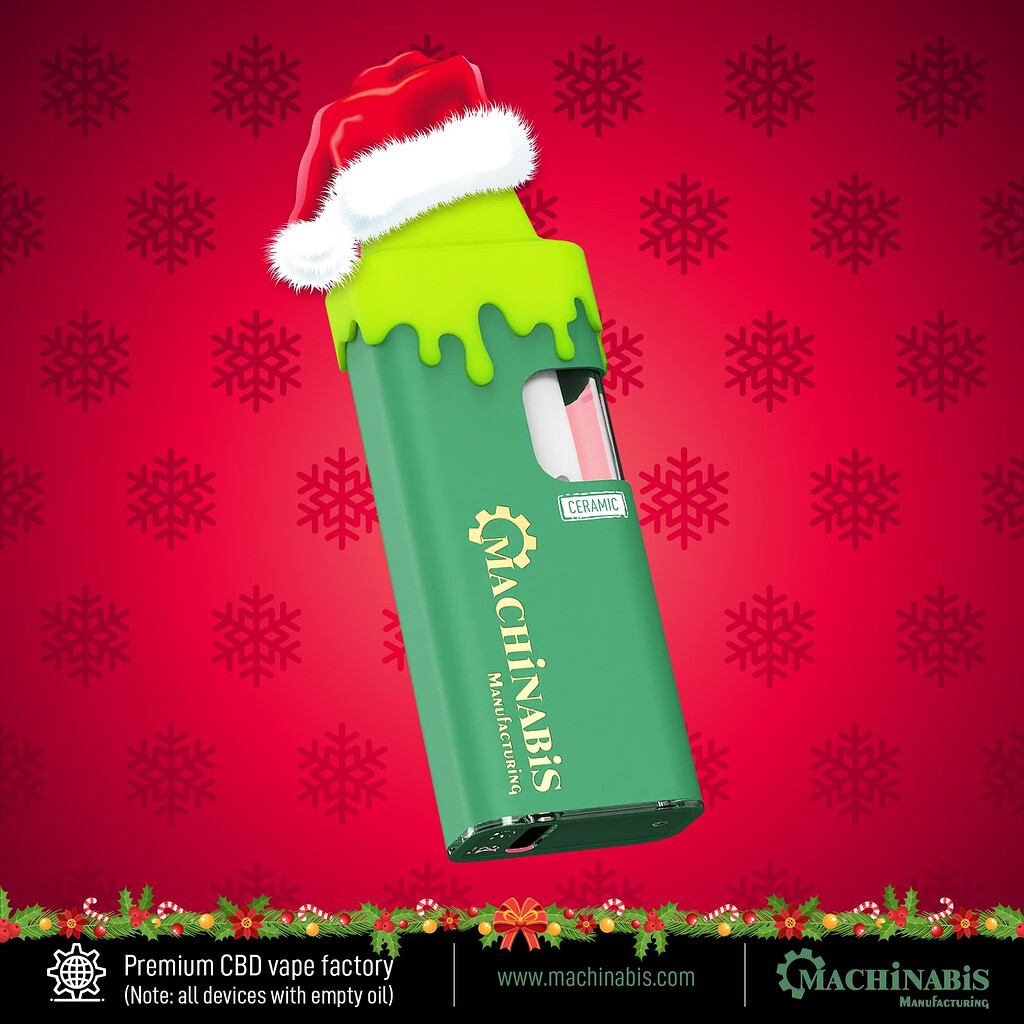 The World's Only All Ceramic Box Drip-style Disposable for CBD THC ...