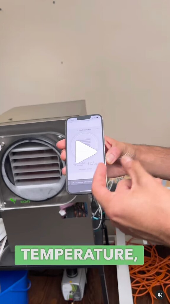 Building remote monitoring and alert tool for Harvest Right freeze ...