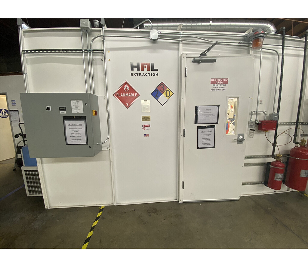 Bhogart extraction pilot machine eight column rack system-ice tech ...