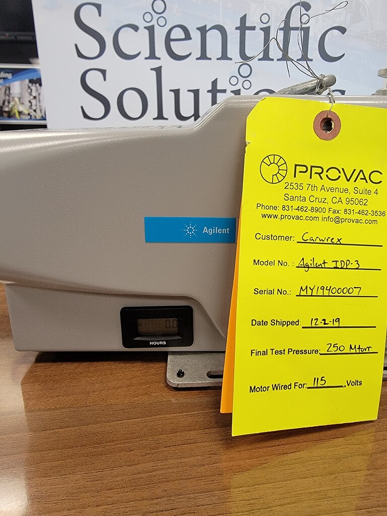 3 New Agilent IDP-3 pumps - Equipment For Sale - Future4200