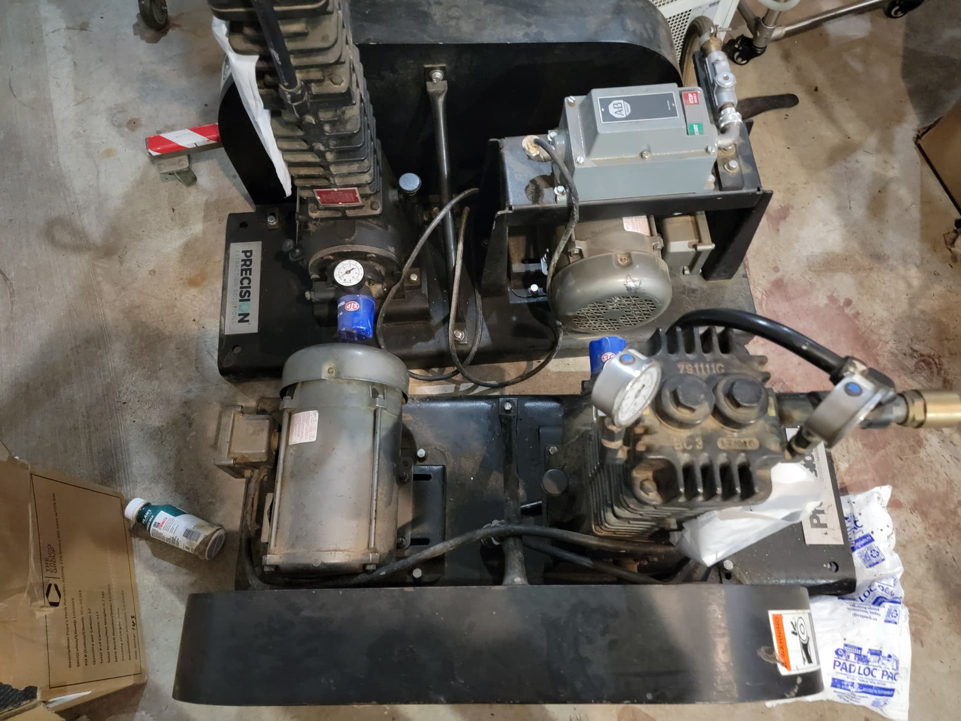 3x Used Extraction Tek Stainless Steel MEP-HCU/C 30 L Modular ...