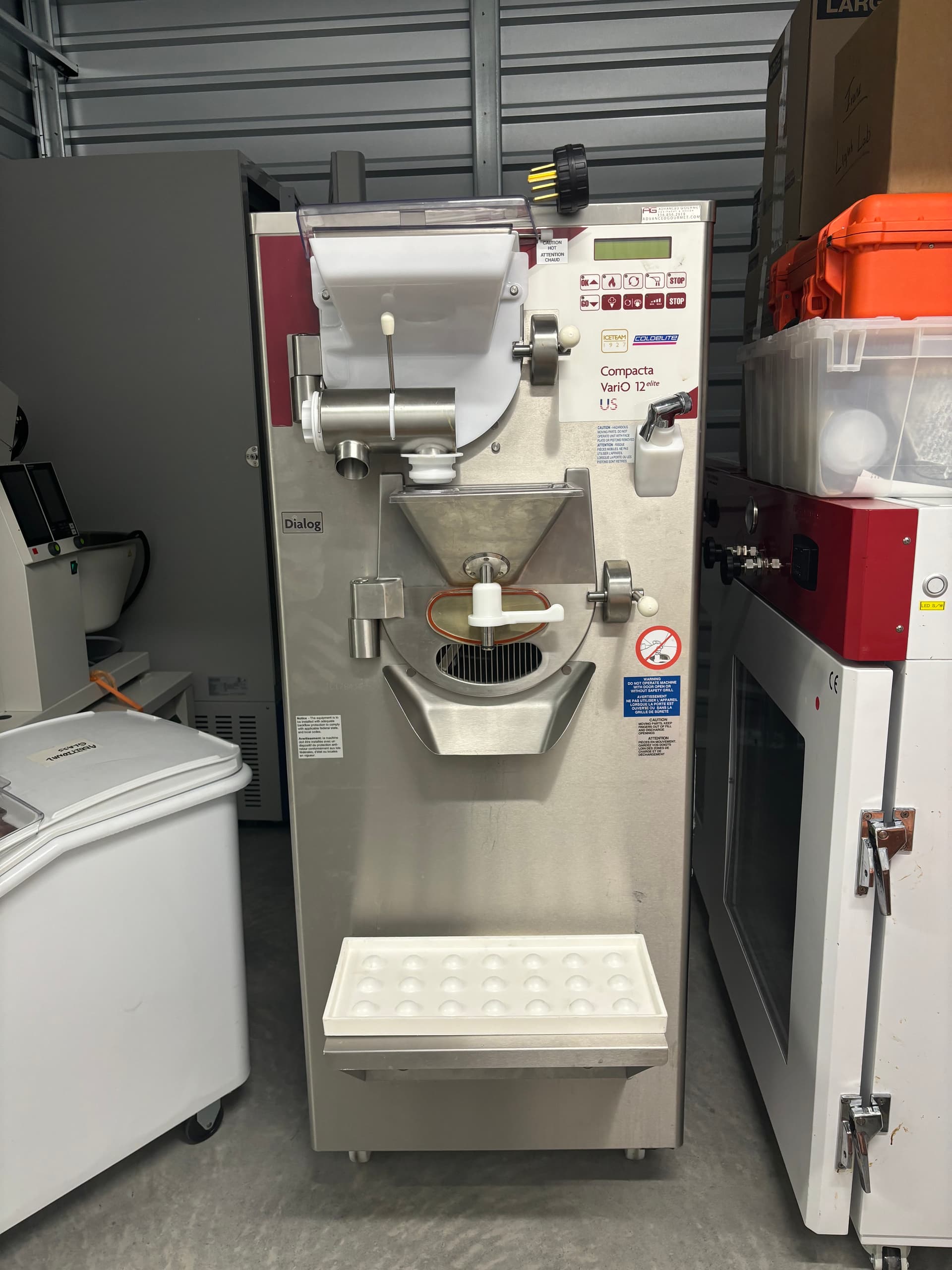 Coldelite Advanced Gourmet Compacta VariO 12 Elite Batch Freezer ...