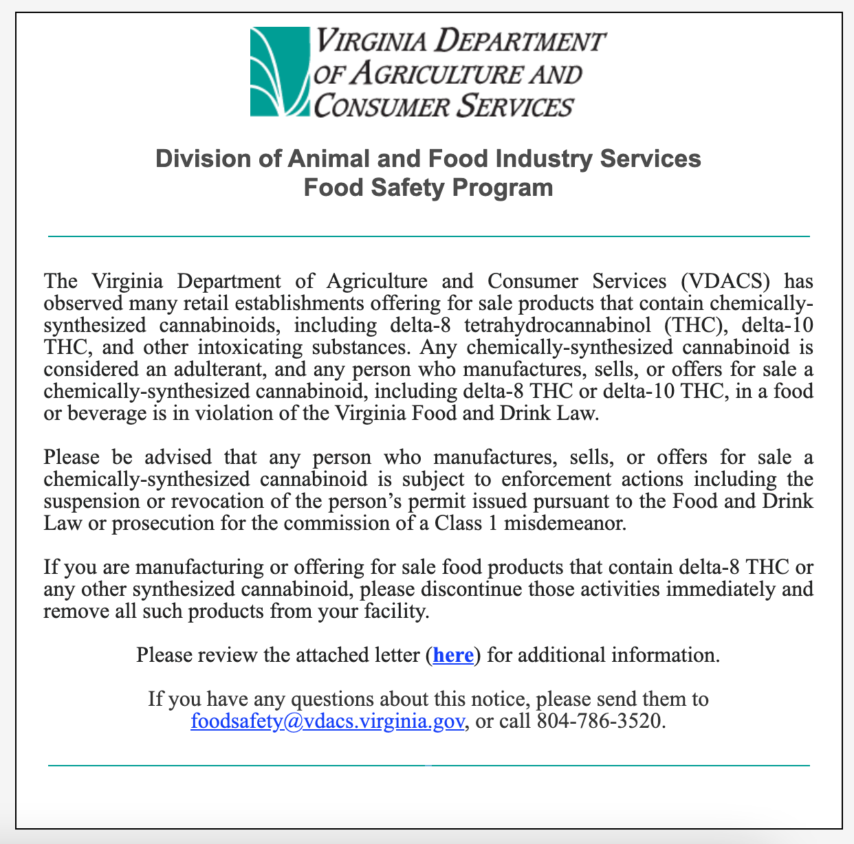 Delta 8/intoxicating hemp regulatory and enforcement actions/news ...