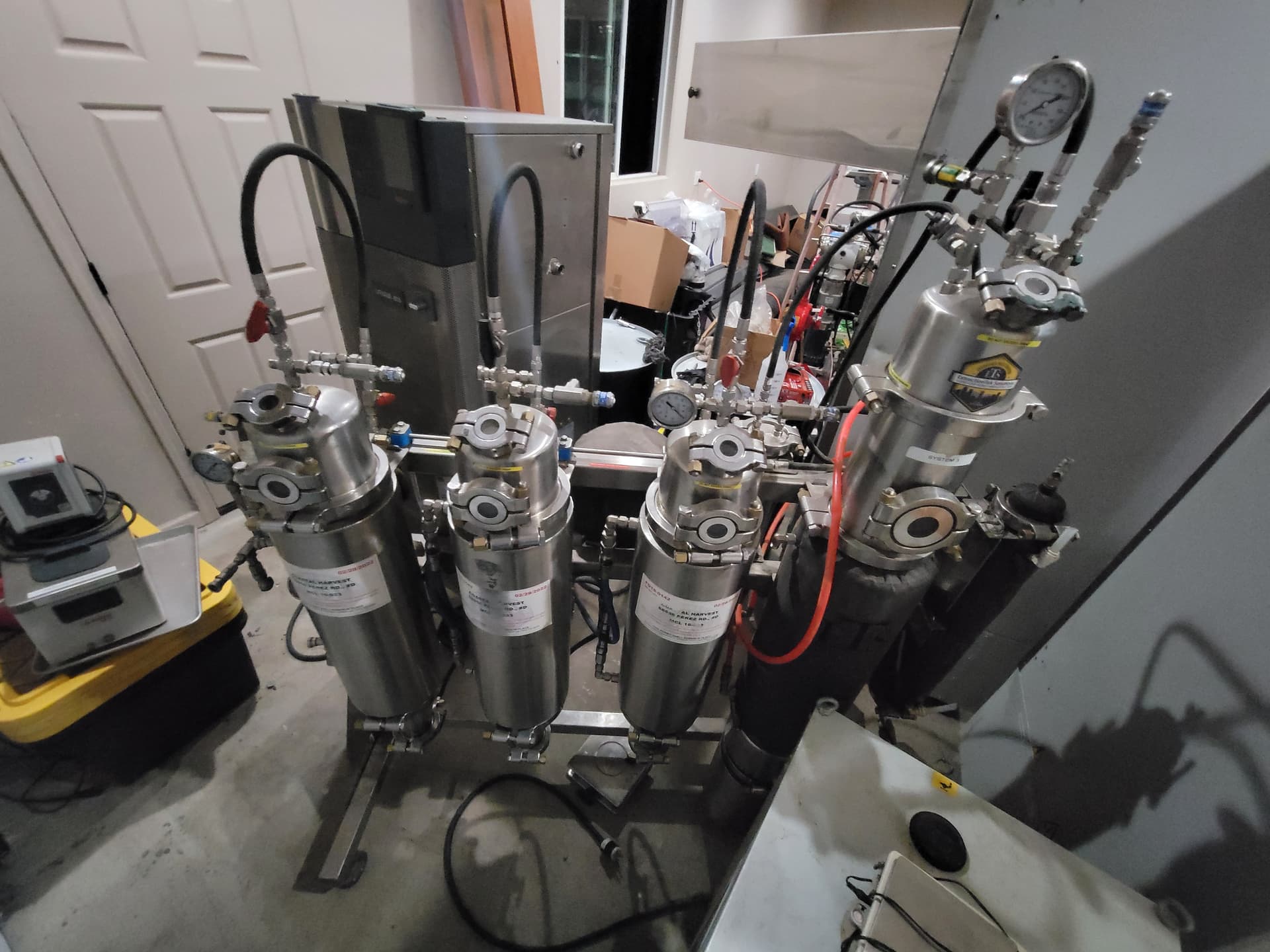 3x Used Extraction Tek Stainless Steel MEP-HCU/C 30 L Modular ...