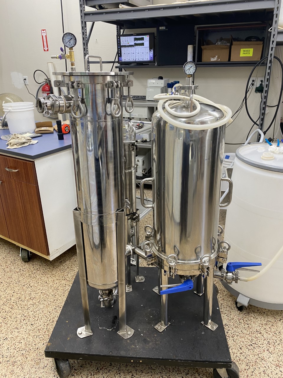 2- stage lenticular filtration system for cold filtration - Equipment ...